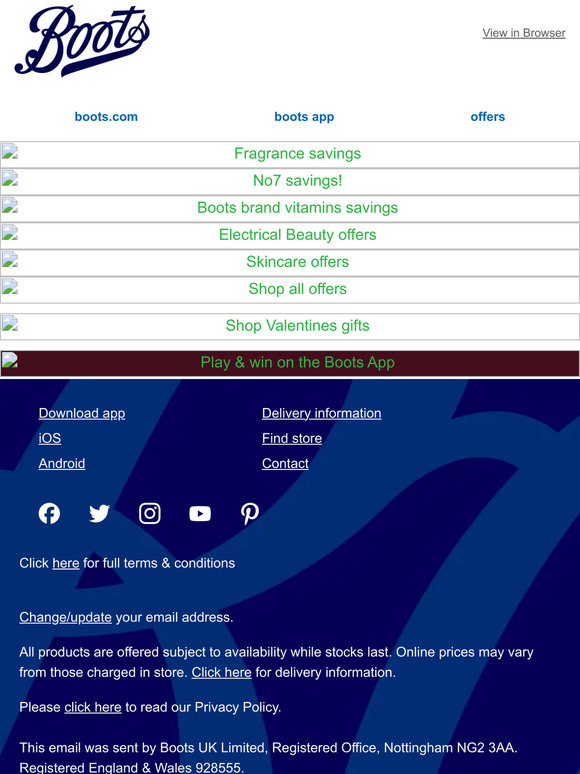 Boots: VIP Friday: Fragrance & Skincare specials! | Milled