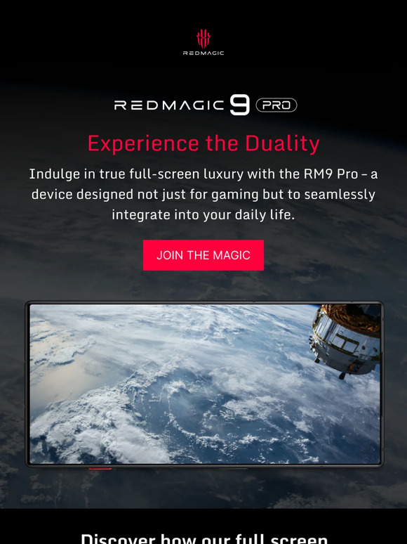RedMagic: 📱Maximize Your Daily Enjoyment with the REDMAGIC 9 Pro's ...