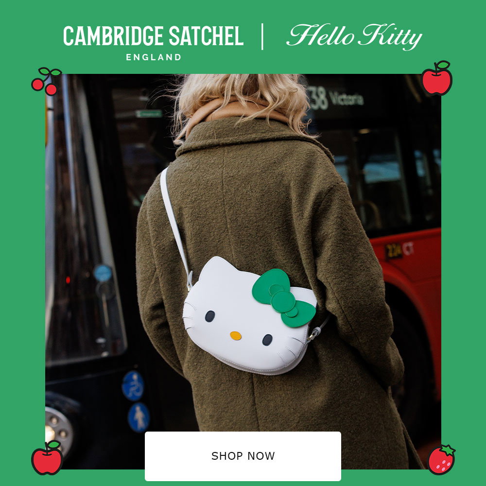 Cambridge Satchel: Cambridge Satchel | Hello Kitty | Milled