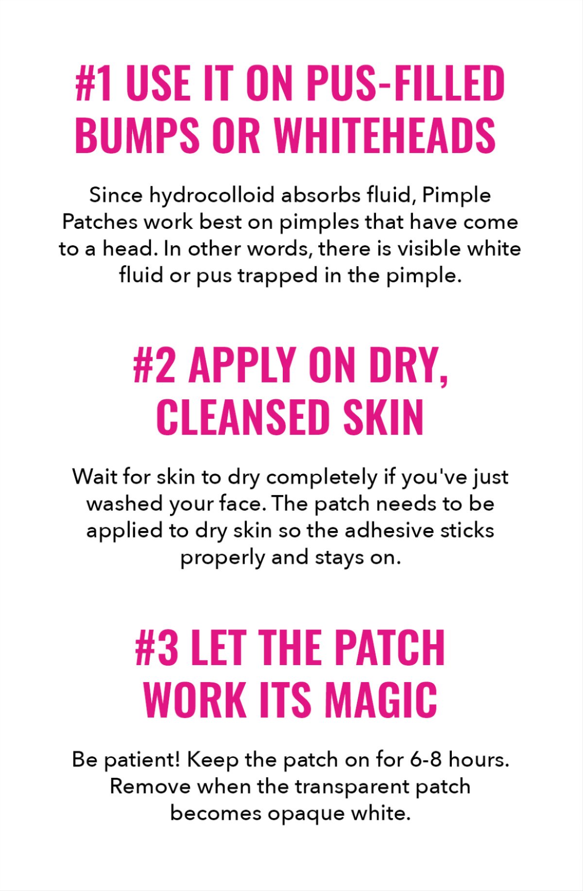 Good Molecules: best way to use our *NEW* Pimple Patches | Milled
