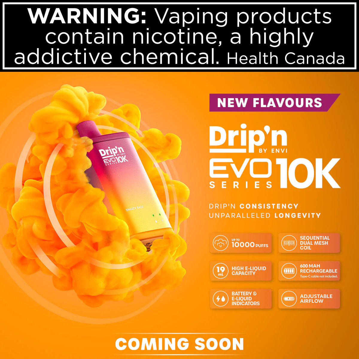 Envi Vape: Get ready... Drip'n EVO 10K in even more incredible flavours ...