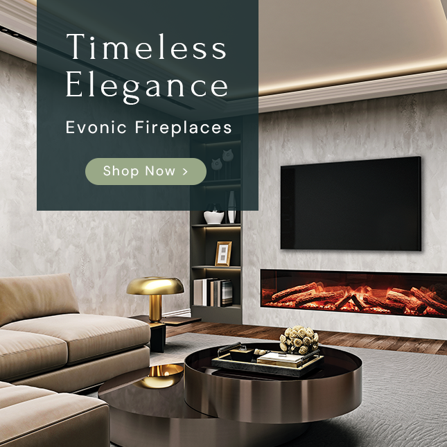 Direct Fireplaces: Timeless elegance with Evonic fireplaces | Milled