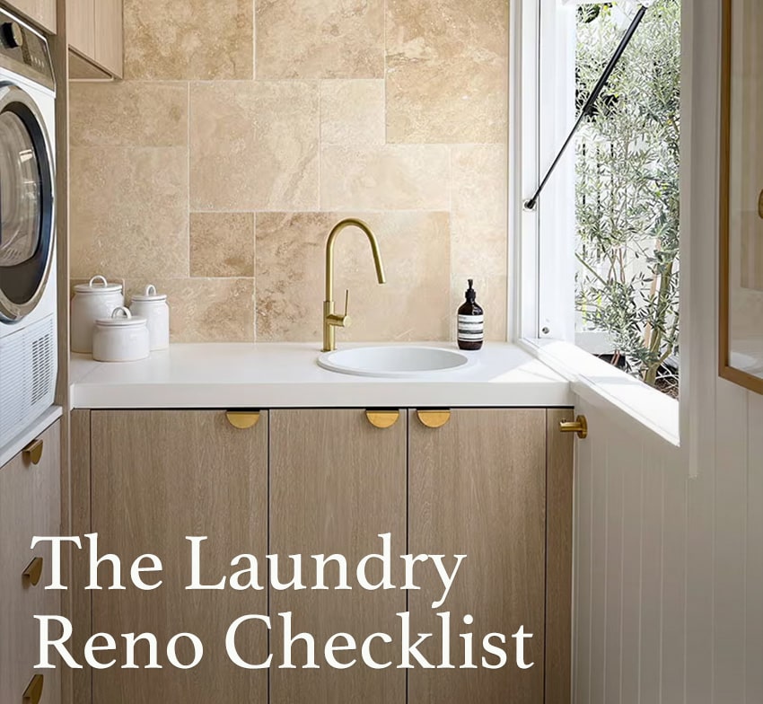 Bathroom Warehouse: Your Laundry Reno Checklist | Milled