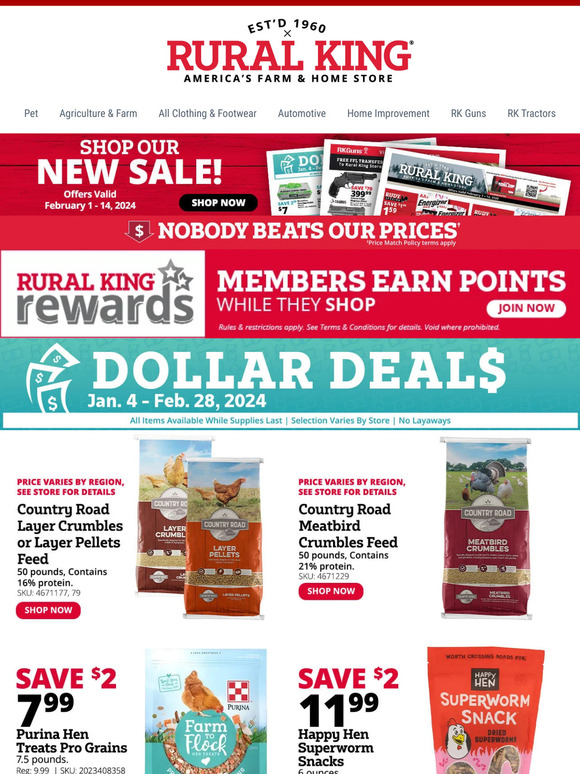 Rural King: Check Out Our Clucktastic Deals: Poultry Essentials with ...