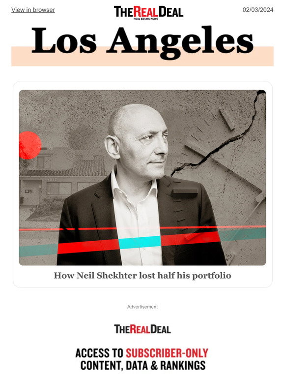 The Real Deal: How Shekhter lost half his portfolio; Cathay Bank ...
