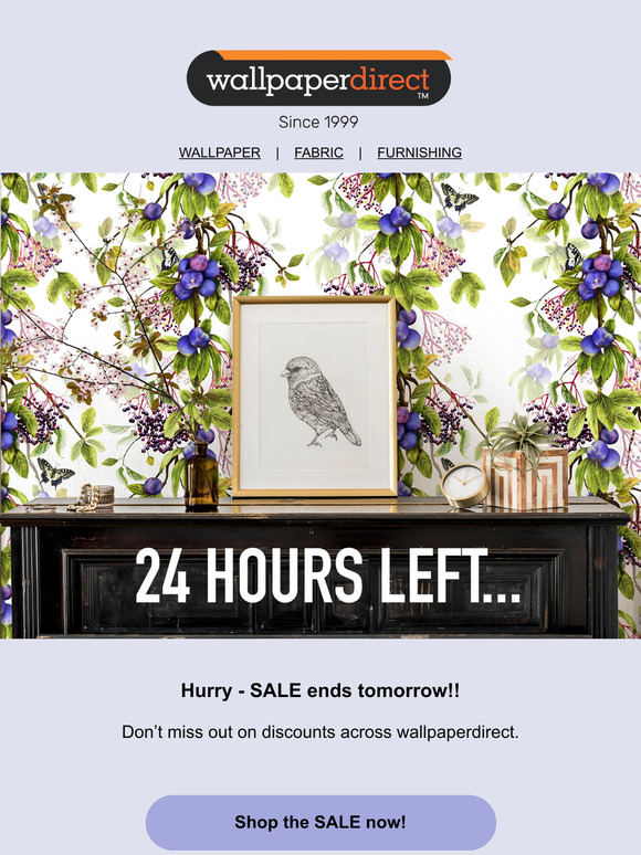 Wallpaperdirect: 24 hours remaining.... | Milled