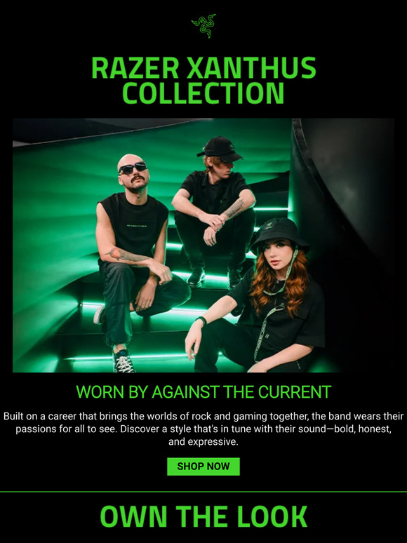 Razer: Razer Xanthus: Worn By Against the Current | Milled