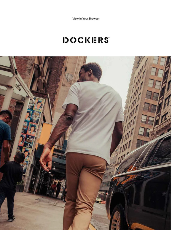 Dockers: First Dibs on Dockers® Go | Milled