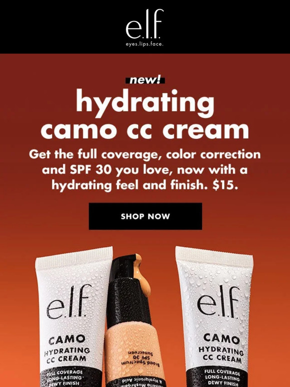 Elf Cosmetics: All the Camo color you love with a hydrated-as-e.l.f ...