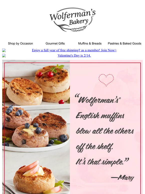 Wolferman's: Explore all the incredible varieties of our famous English ...