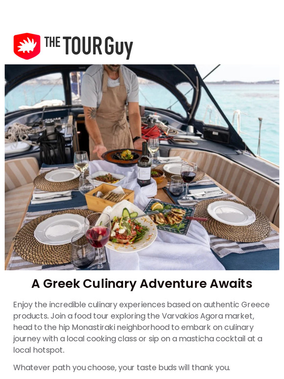 The Tour Guy: Explore Greek Cuisine | Milled