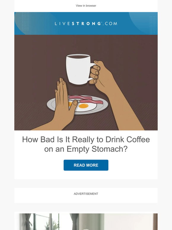 Livestrong: How Bad Is It Really to Drink Coffee on an Empty Stomach ...
