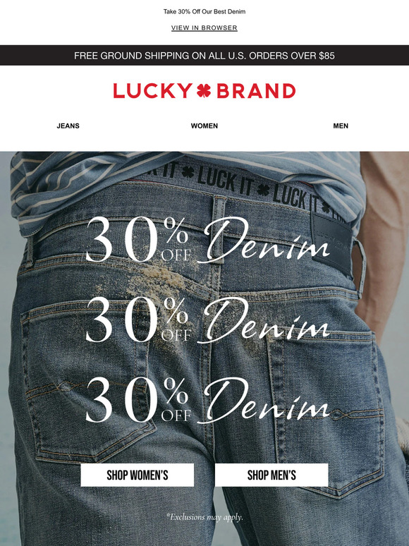 Lucky Brand: You'll Love These Jeans (And They're On Sale) | Milled