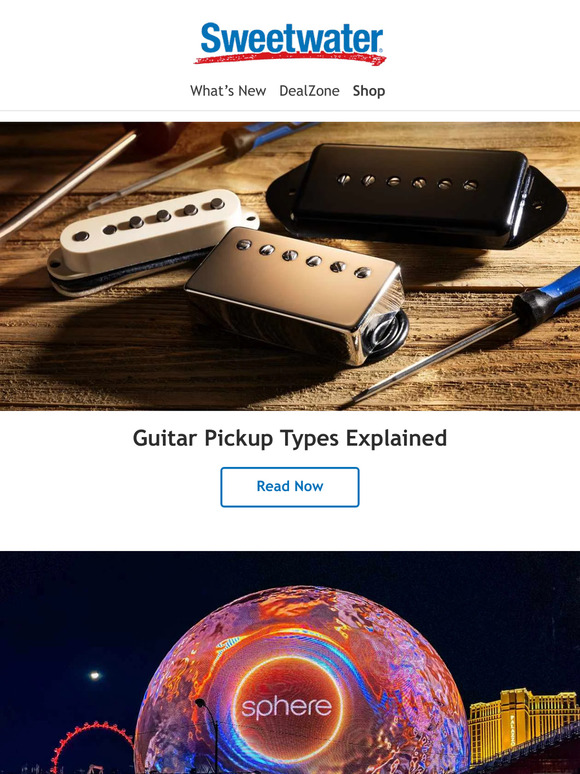 Sweetwater: Guitar Pickup Types Explained | Milled