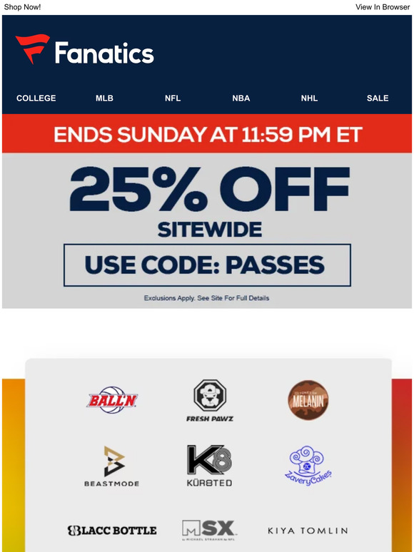 Fanatics: Celebrating Black History with Trailblazing Brands! | Milled