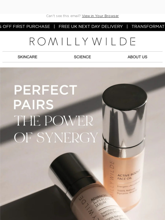 Romilly Wilde: The Power Of Synergy Romilly Wilde’s Skin-System | Milled