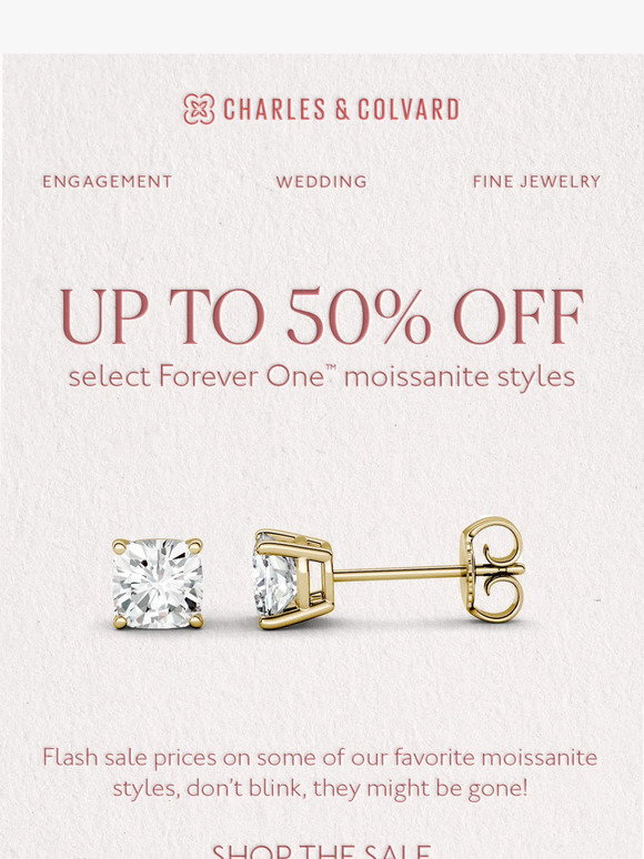 Charles and Colvard: Up to 50% off these gifts ️‍🔥 | Milled