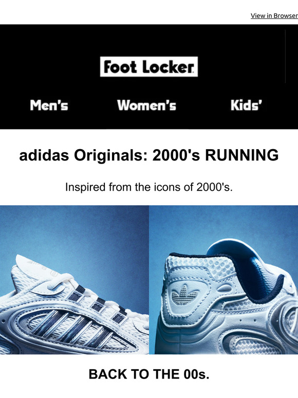 Foot Locker: 2000's Running: Icons from the past. | Milled