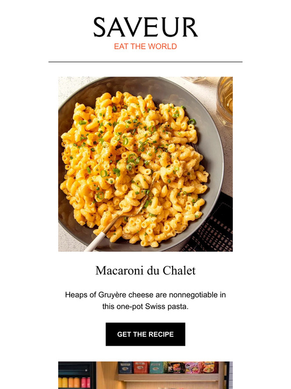 SAVEUR: Introducing Macaroni du Chalet, Your New Favorite One-Pot Pasta ...