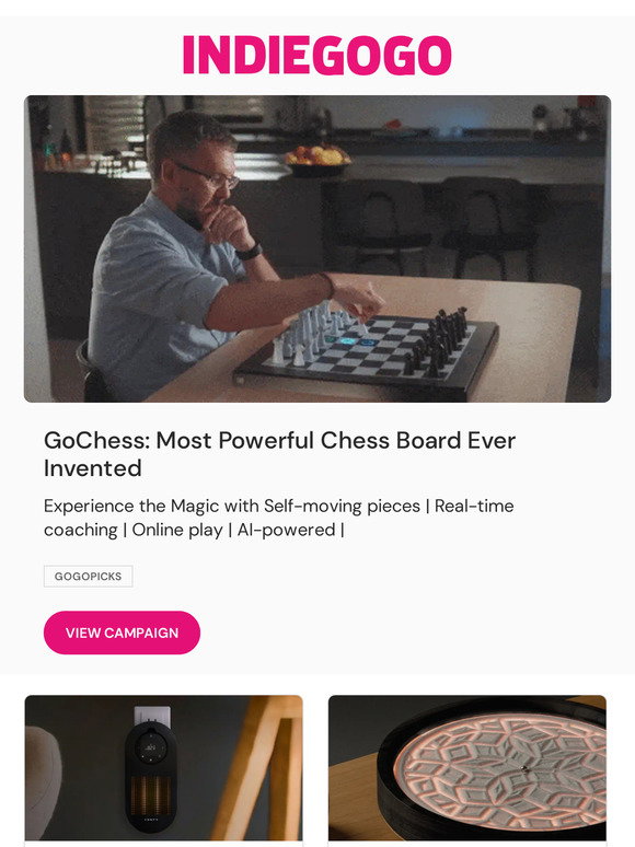 Indiegogo: This AI smart chess board will help you up your game | Milled