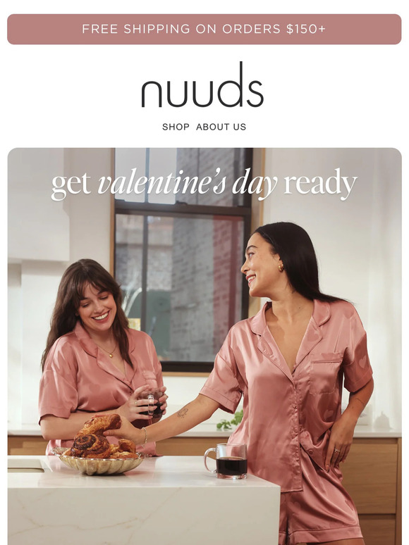 Nuuds: get valentine's day ready with nuuds 💌 | Milled