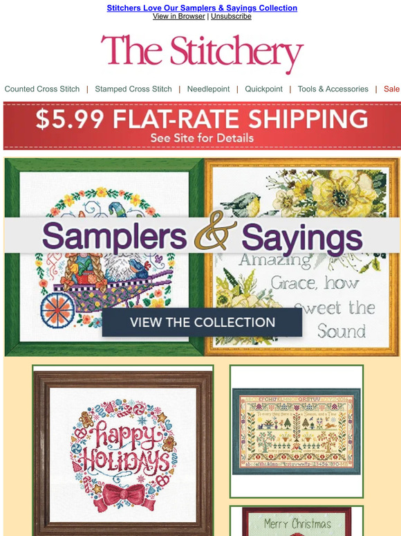 The Stitchery: Spring Projects That Will Make You Smile ~ So Many ...