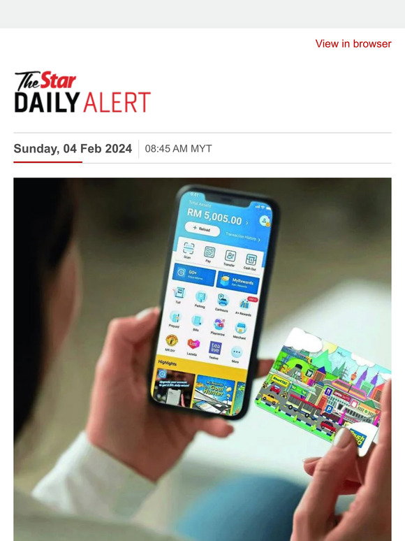 The Star: Touch ‘n Go eWallet to charge 1% fee for all credit card ...
