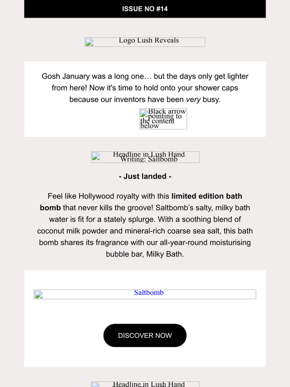 Lush: LUSH REVEALS #14 | Milled