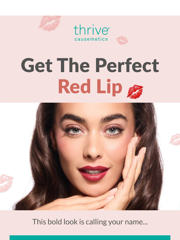 Thrive Causemetics: How To: The Perfect Red Lip | Milled