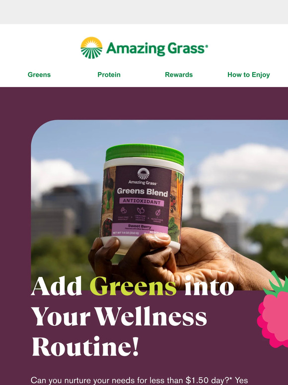 Amazing Grass: What’s Your Green Routine Worth? | Milled