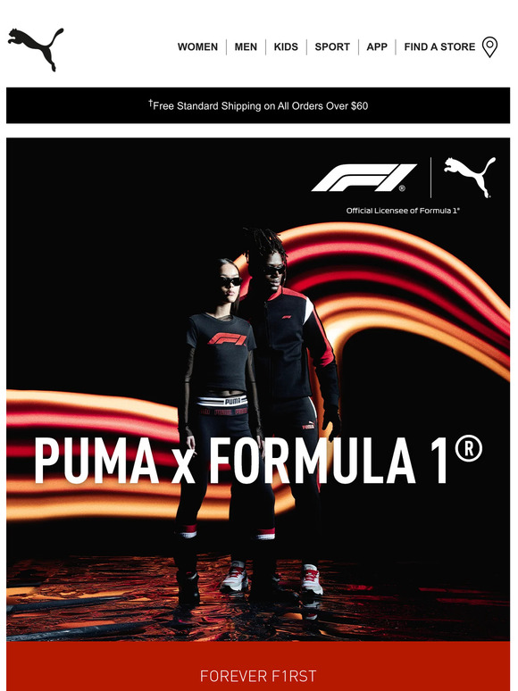 Puma: FOREVER F1RST: Introducing PUMA x FORMULA 1® | Milled