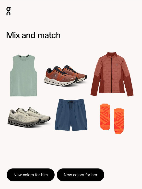 On Running: ☁️ Feel fast in fresh new colors | Milled