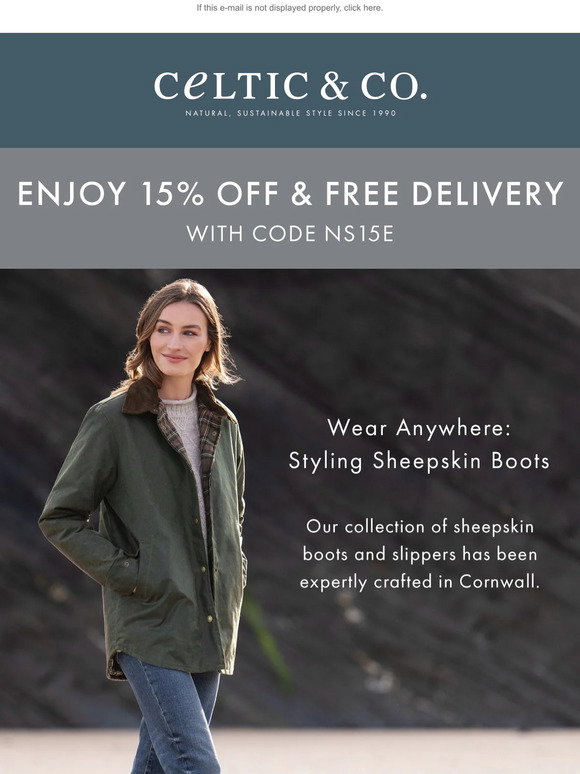 The Celtic Sheepskin Co: New Colourways: Sheepskin Boots & Slippers ...