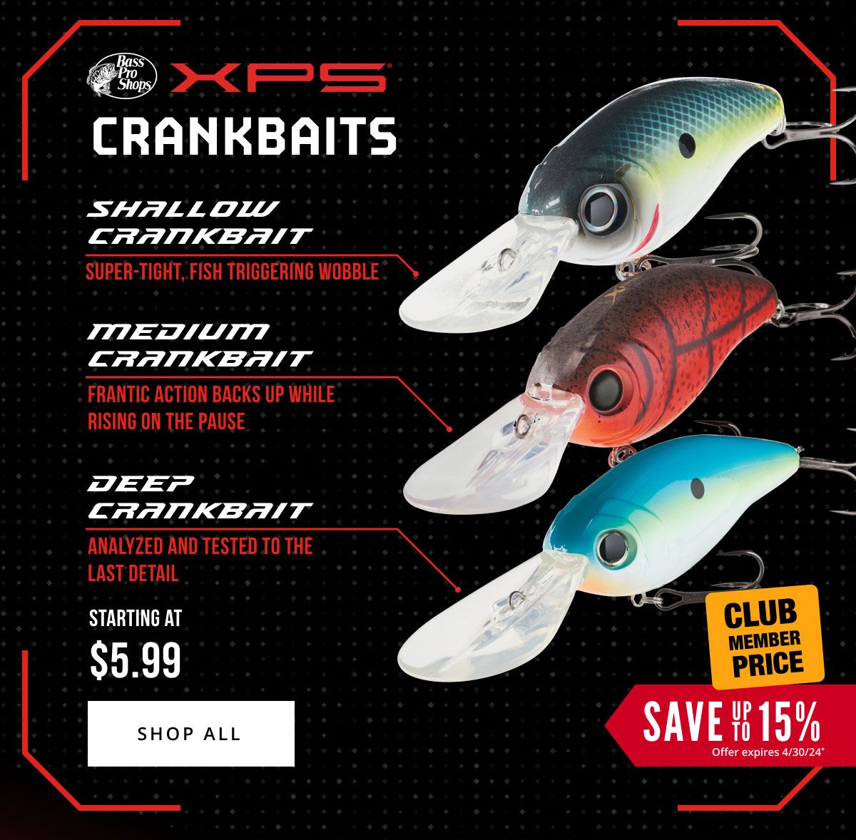 Bass Pro Shops: Brand New XPS Lures For 2024 | Milled