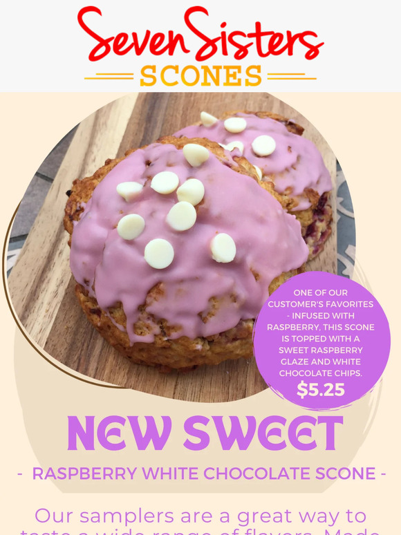 Seven Sisters Scones: 🎉 NEW February Flavors! 🎉 | Milled