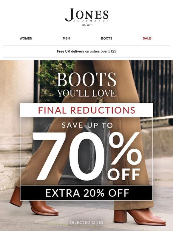 Jones Bootmaker: Sale boots that make a statement 👢 | Milled