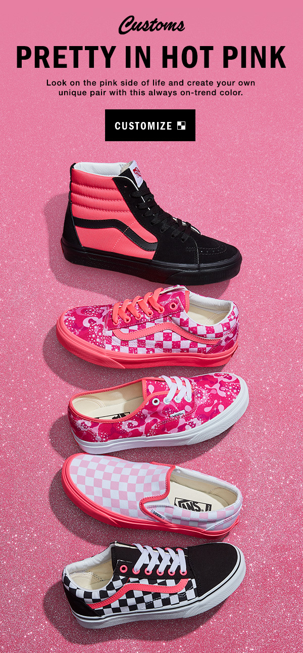 Vans: 🩷 Customize Your Valentine's Kicks | Milled