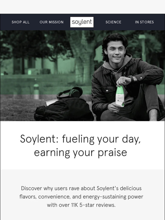 Soylent: Discover why Soylent has over 11K 5 star reviews. | Milled