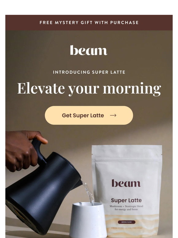 Beam: Super Latte: the Secret to Sustained Energy ☕ | Milled