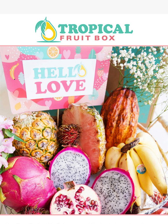 Tropical Fruit Box: Share the Fruit 💗 Love | Milled