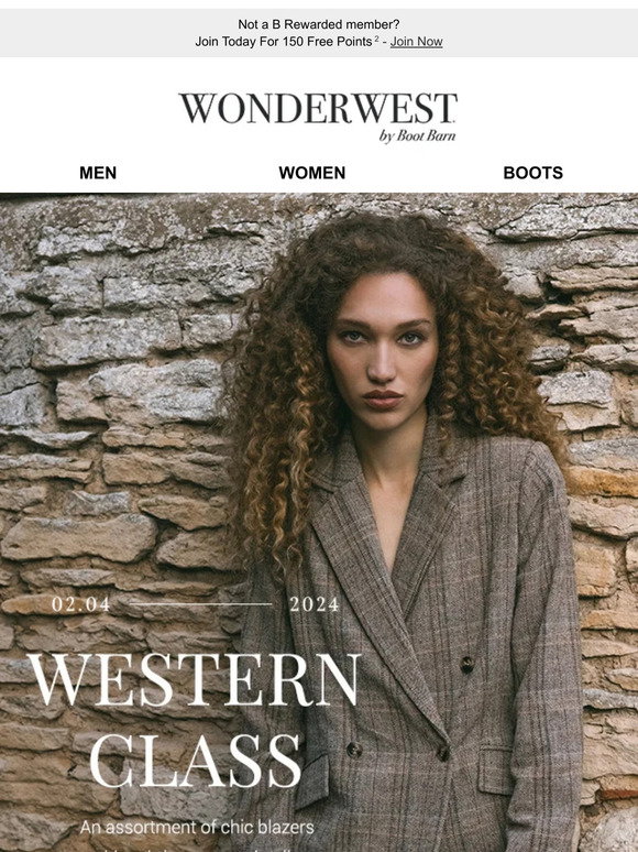Boot Barn: Classy Western Blazers | Milled