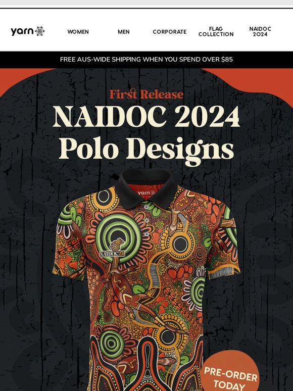 Bundarra Sportswear: NAIDOC 2024 Polo Designs are HERE! 🔥 | Milled