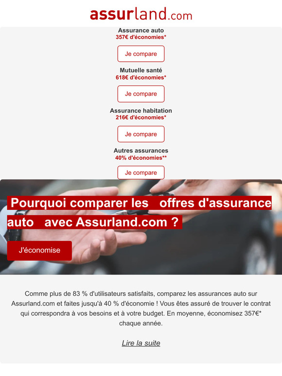 Assurland.com: M. —, tout savoir sur votre assurance auto | Milled