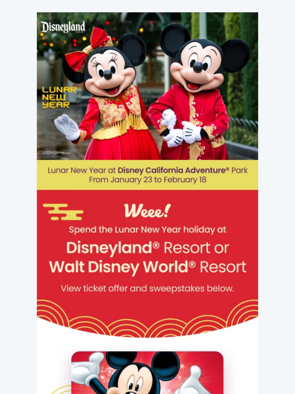 Weee!: Celebrate Lunar New Year with Disney! Get a $25 Disney Gift Card ...