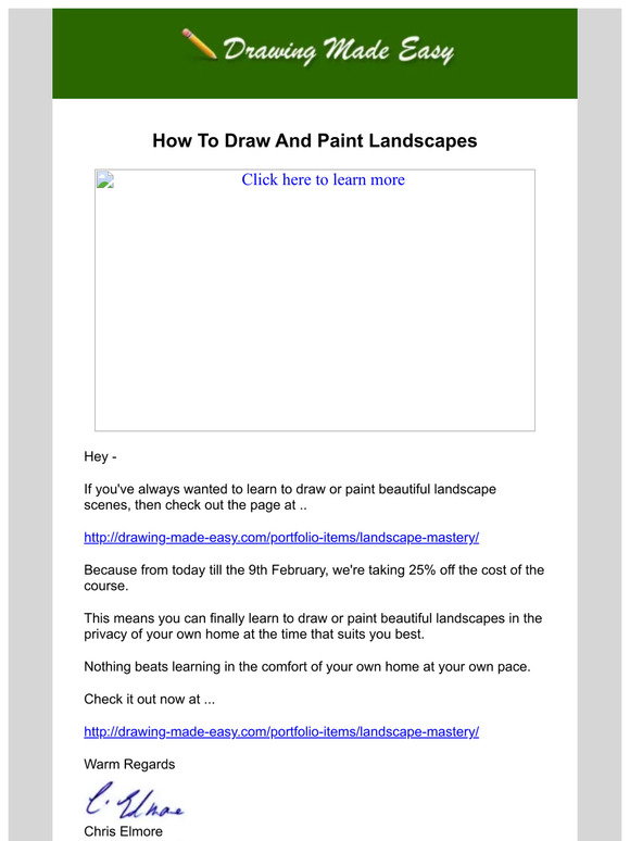 Drawing Made Easy: — - how to draw and paint landscapes | Milled