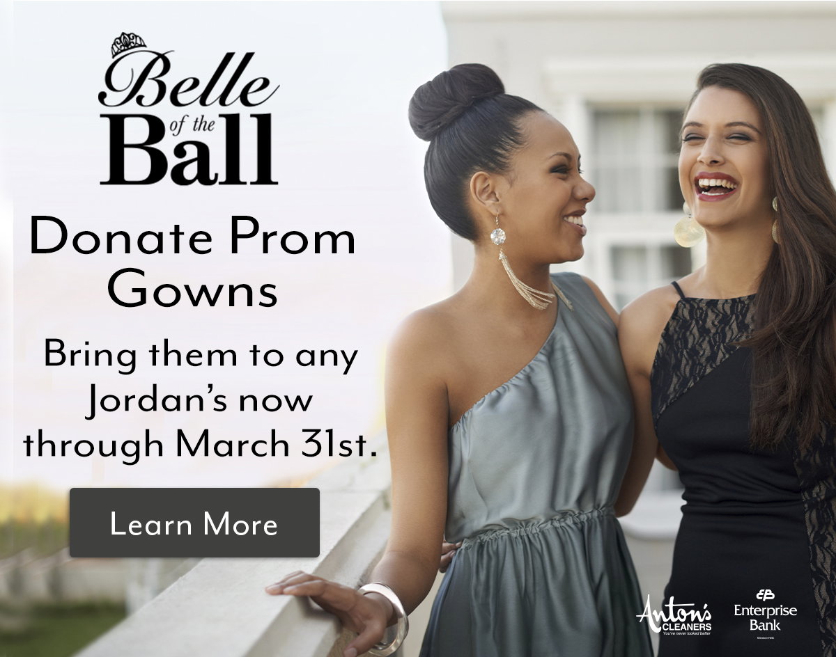 Jordan's Furniture: Hi, Donate prom gowns & baseball gear to help kids ...