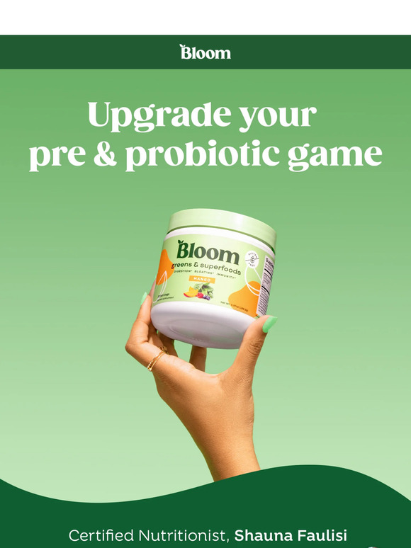 Bloom Nutrition: 🌱 Improve your gut health | Milled