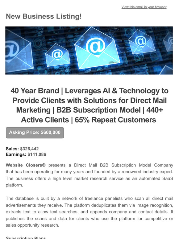 Website Closers: 40 Year Brand | Leverages AI & Technology to Provide ...