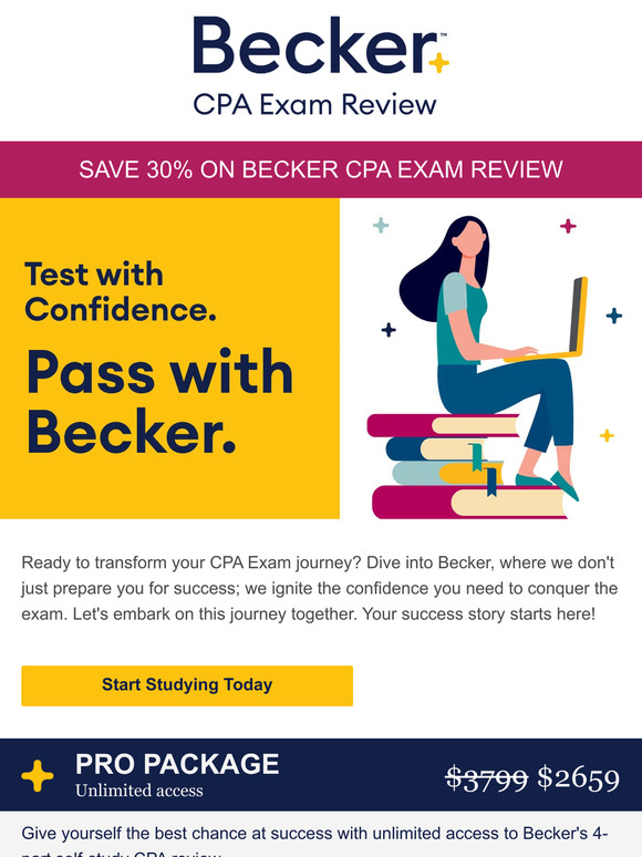 Becker: Unleash Your Potential with Becker CPA | Milled