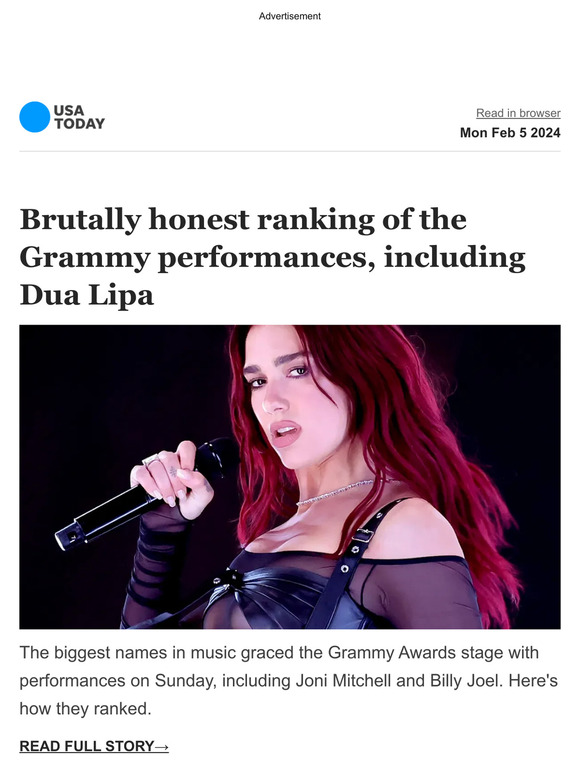 Usa Today Top Stories Joni Mitchell Makes Her Debut Sza Gets